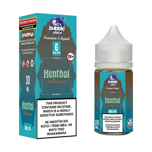 Menthol Tobacco E-liquid - The Vapes Shop Australia